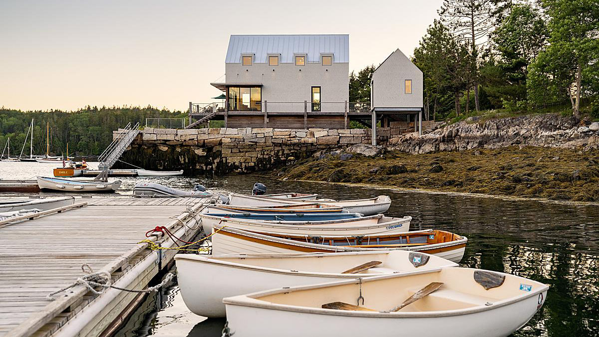 Transport Yourself to a Wharf in Maine With Architectural Photographer ...